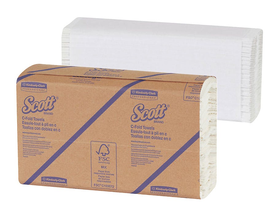 C-Fold Towels | C-Fold Paper Towels - Trinity Packaging Supply