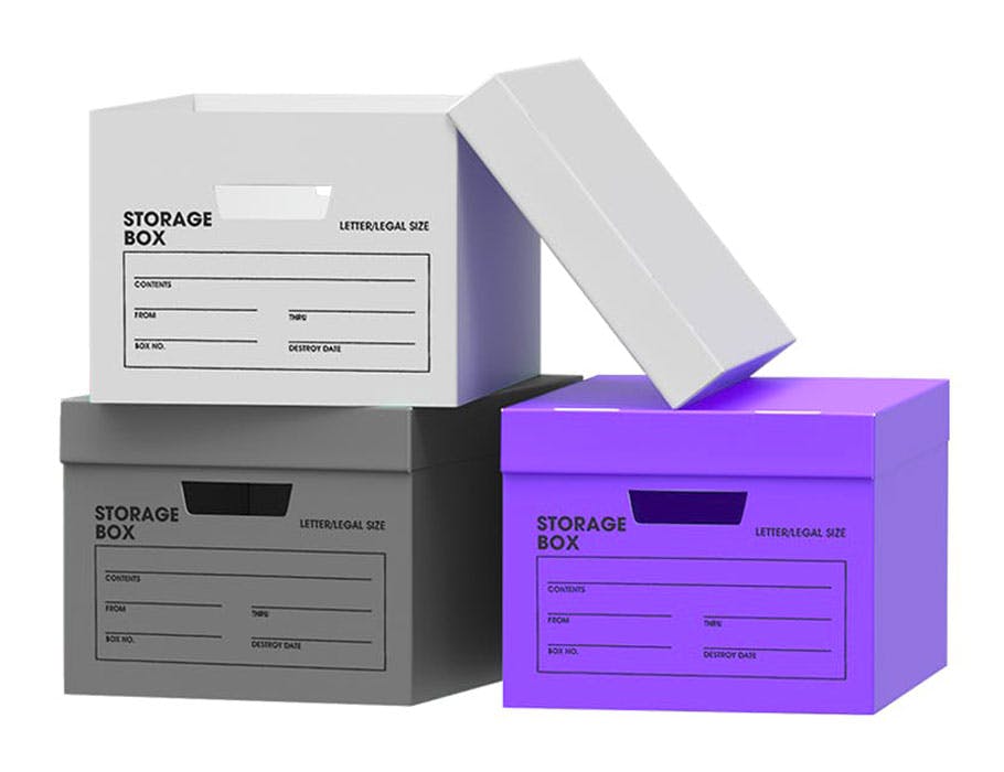 File Storage Boxes | File Drawers, Organizers, & Boxes With Lids ...