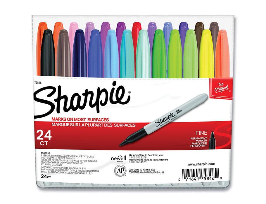 Fine-Point Markers | Sharpie® Fine-Point Markers - Trinity Packaging Supply