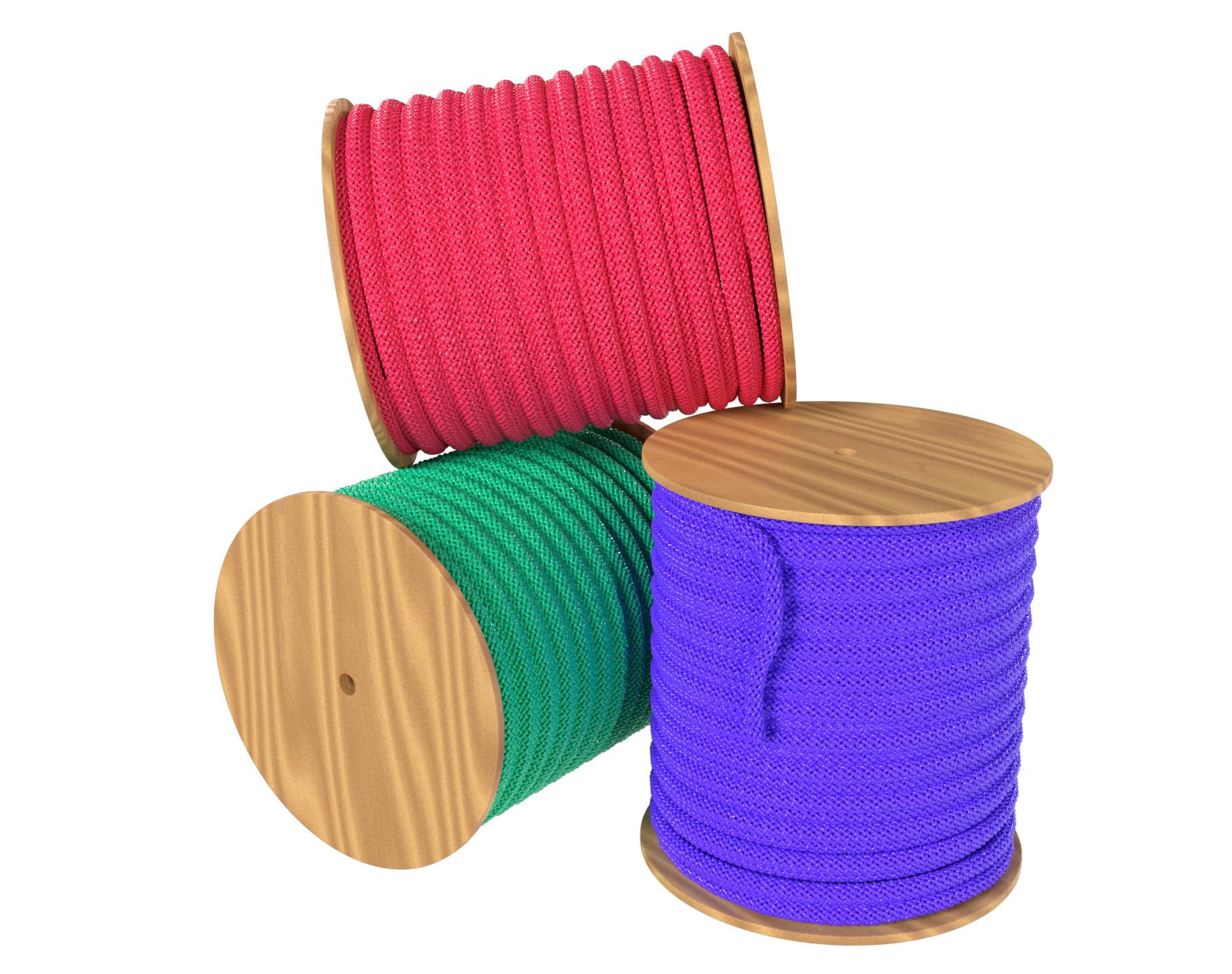 Nylon Rope Double Braided Solid Braided And Twisted Nylon Rope Trinity Packaging Supply