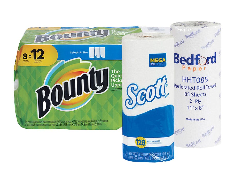 Paper Towel Rolls | Large Selection of Bathroom, Kitchen, & More Paper ...