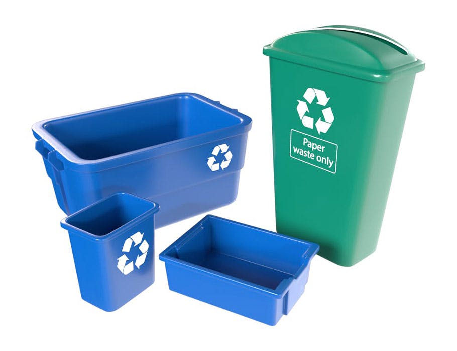 Recycling Containers | Rubbermaid® Recycling Containers, Station ...