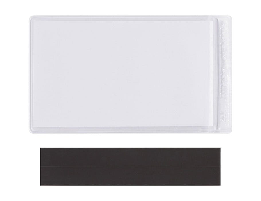 Vinyl Rack Labeling | Press-On Vinyl Envelopes & Vinyl Warehouse Labels ...