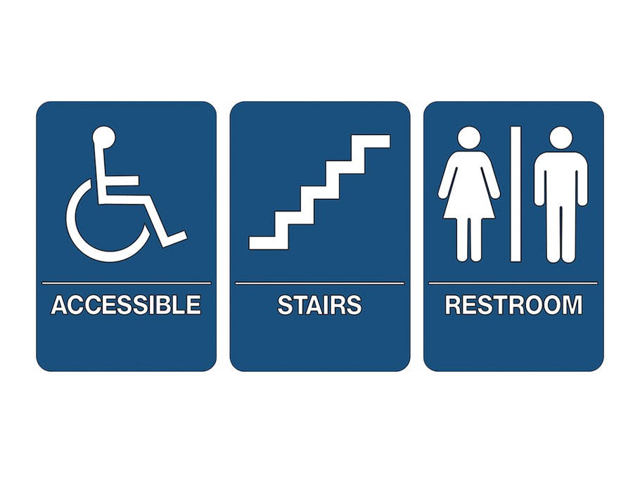 ADA Compliant Signs | ADA-Compliant & Accessibility Signs (All Options ...