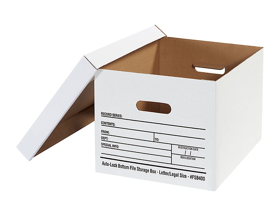 Auto-Lock File Storage Boxes | Auto-Lock Bottom File Storage Boxes ...