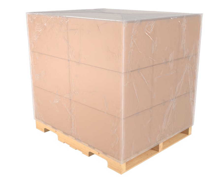 Clear Pallet Covers & Bin Liners (All Options) - Trinity Packaging Supply