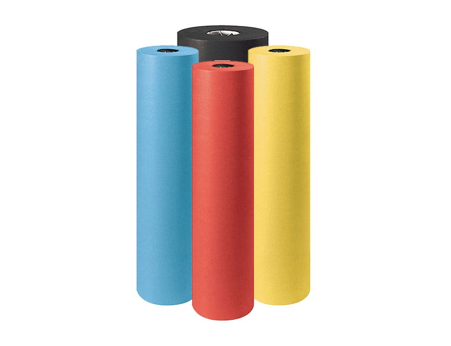 Color Kraft Paper | Colored Kraft Packing Paper Rolls - Trinity ...