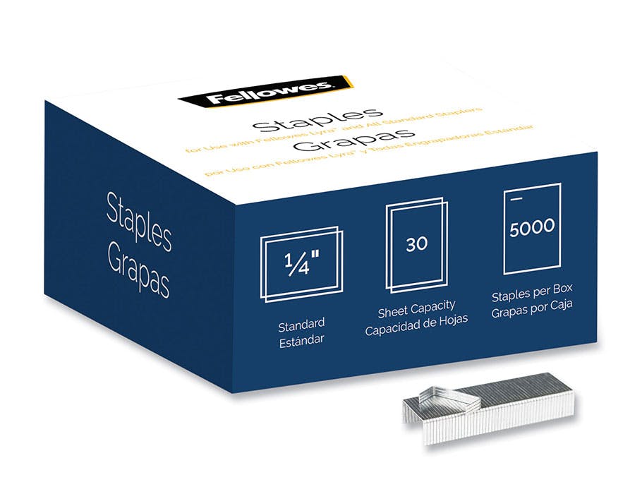 Fellowes®® Staples | Standard Strip Staples - Trinity Packaging Supply