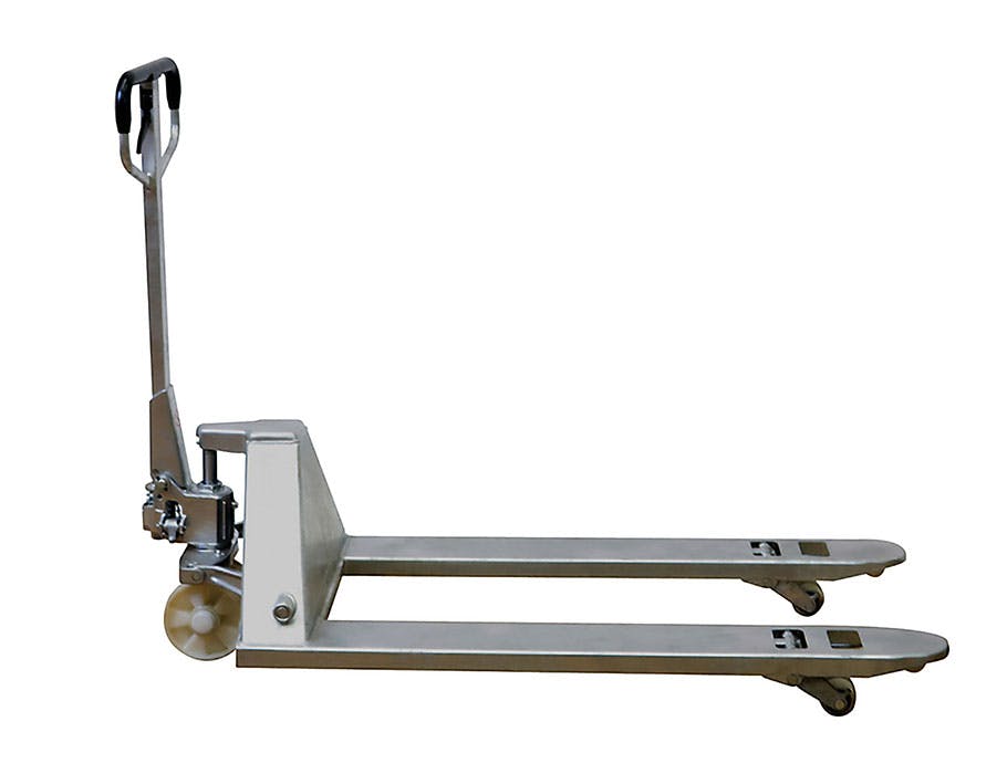 Galvanized Pallet Trucks | Galvanized Steel Pallet Jack Truck - Trinity ...