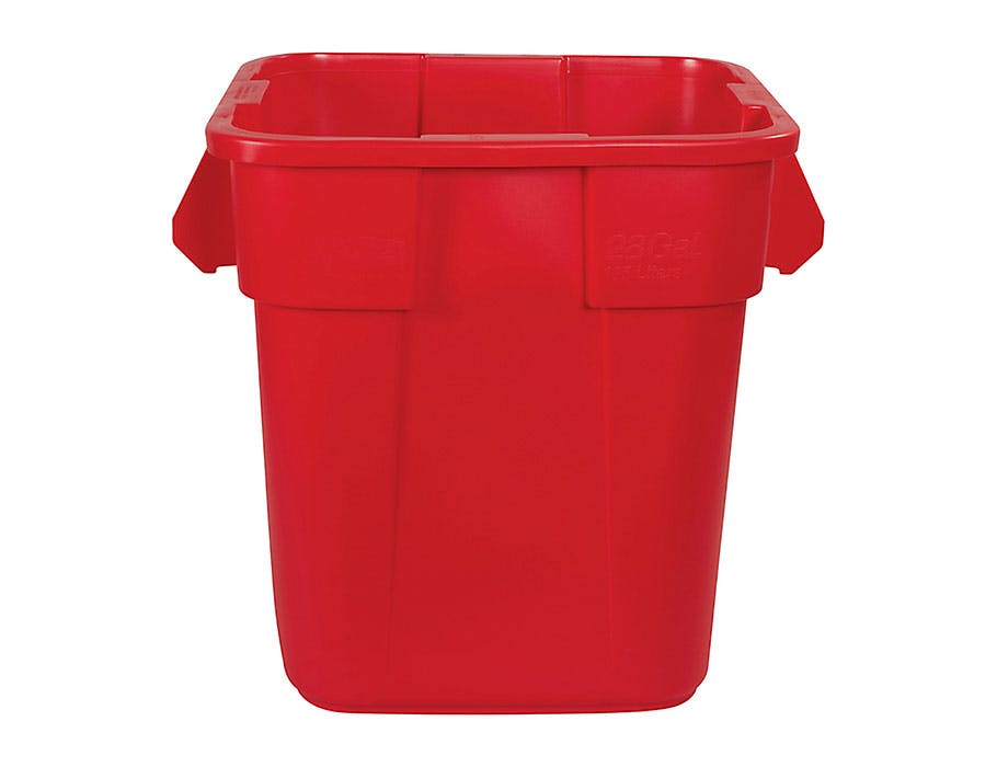 Rubbermaid® Square BRUTE® Trash Cans | Square Trash Can & Waste ...