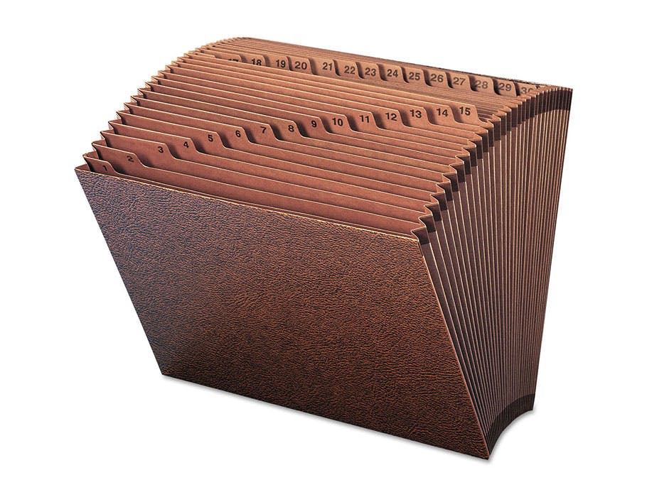 Smead™ TUFF® Expanding Open-Top Stadium File - Trinity Packaging Supply