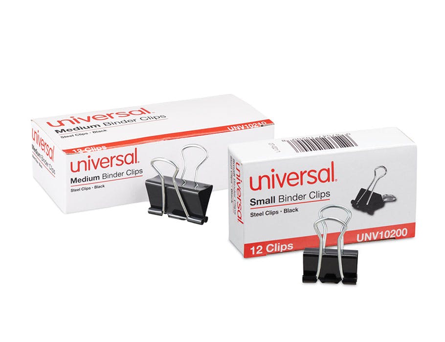 Universal Binder Clips | Ultra-Efficient Binder Clips in Multiple Sizes ...