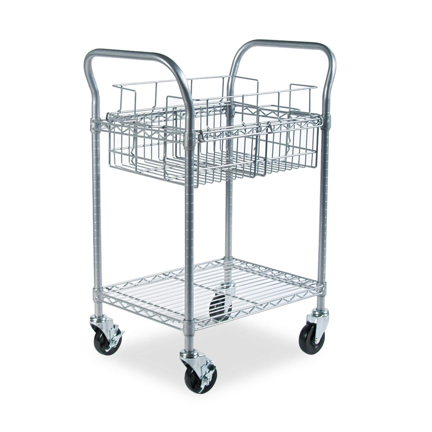 Safco® Wire Mail Cart - Trinity Packaging Supply