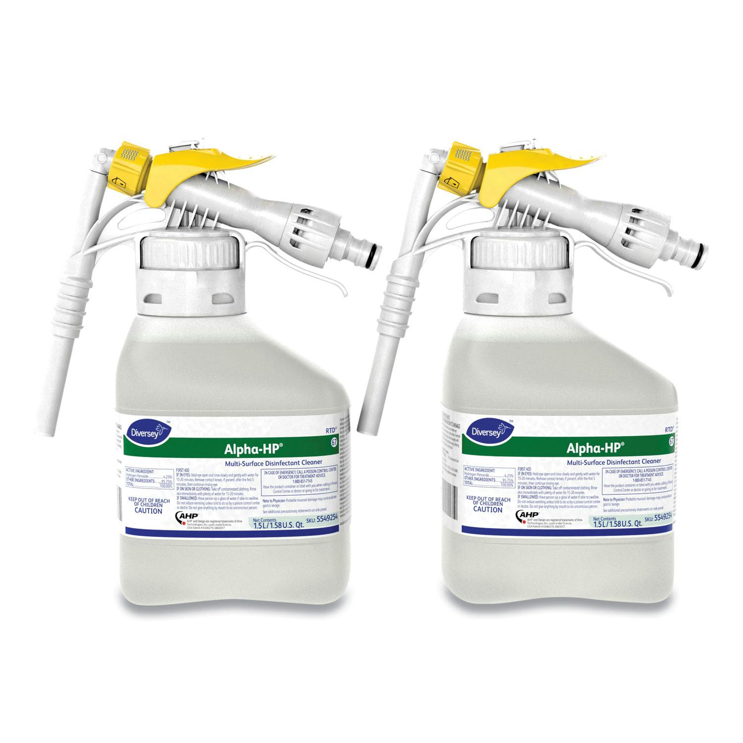 Diversey™ Alpha-HP® Multi-Surface Disinfectant Cleaner - Trinity ...