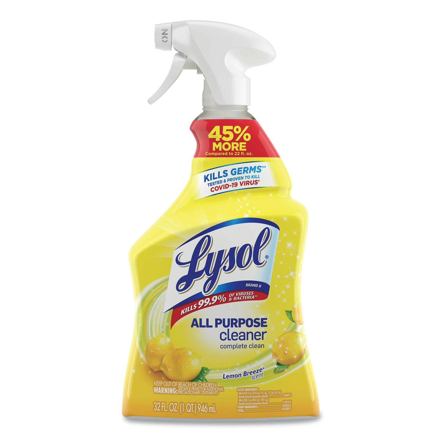 LYSOL® Brand Ready-to-Use All-Purpose Cleaner - Trinity Packaging Supply