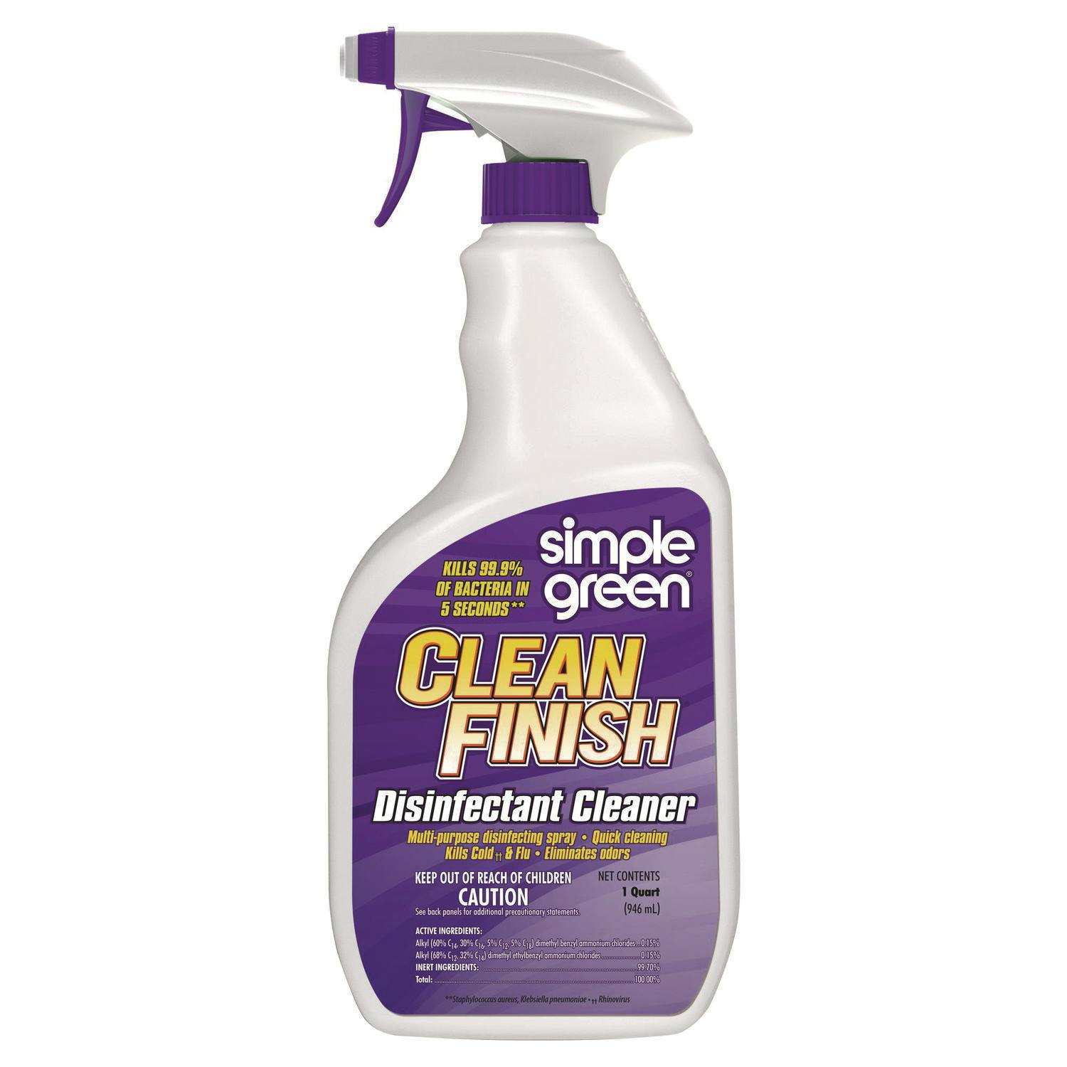 Simple Green® Clean Finish Disinfectant Cleaner - Trinity Packaging Supply