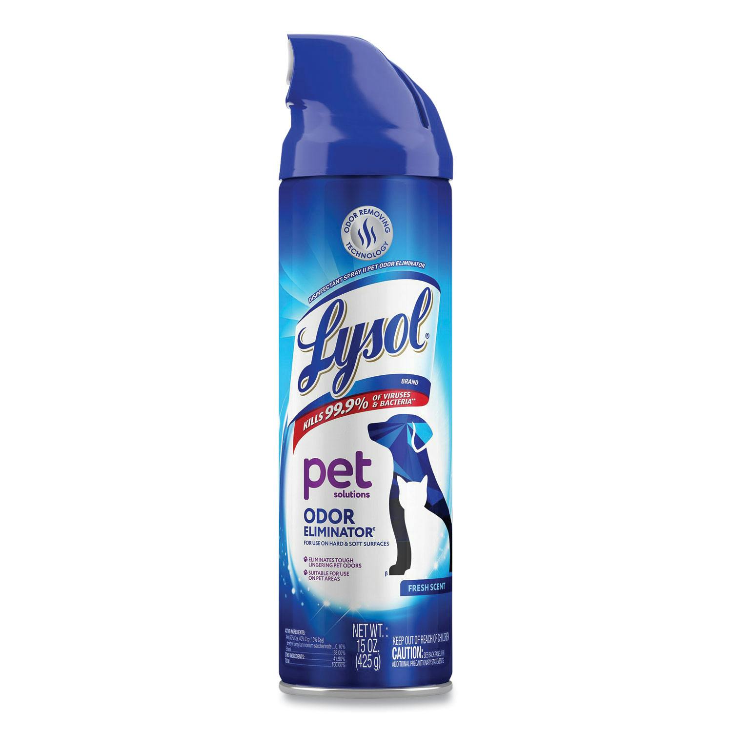 LYSOL® Brand Disinfectant Spray II Pet Odor Eliminator - Trinity ...