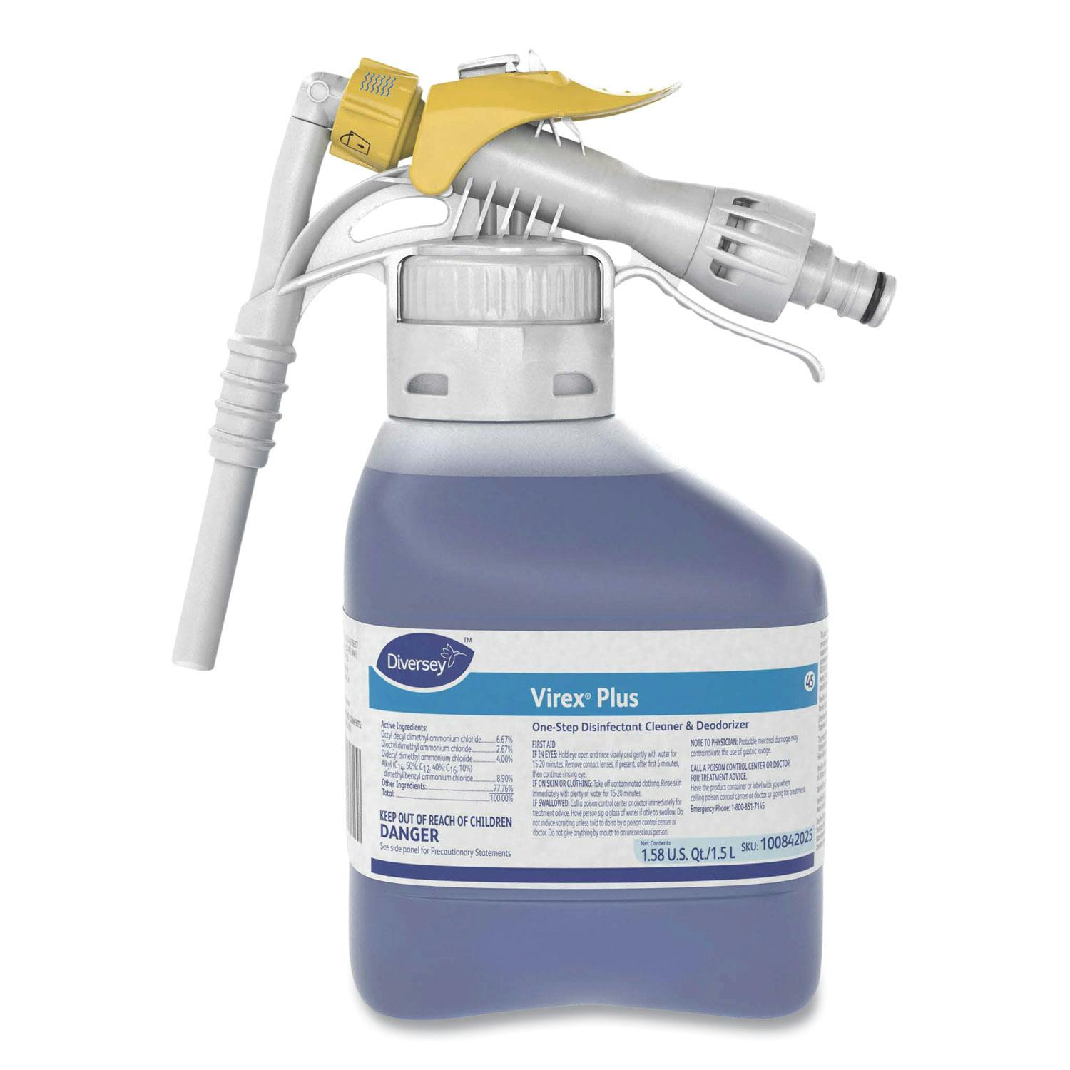 Diversey™ Virex Plus One-Step Disinfectant Cleaner and Deodorant ...