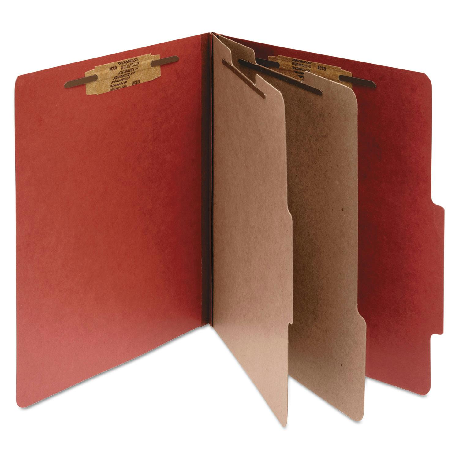 ACCO Pressboard Classification Folders - Trinity Packaging Supply