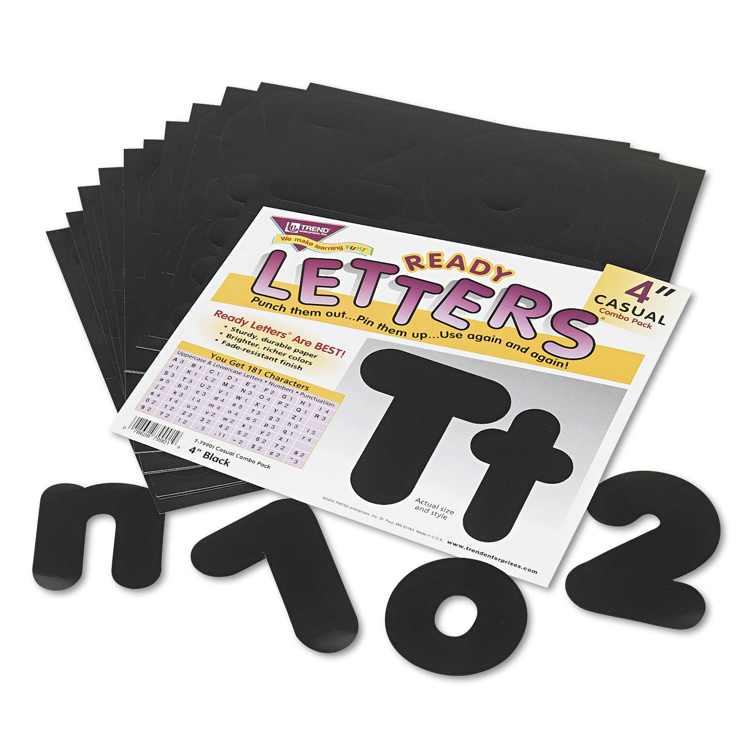 TREND® Ready Letters® Casual Combo Set - Trinity Packaging Supply