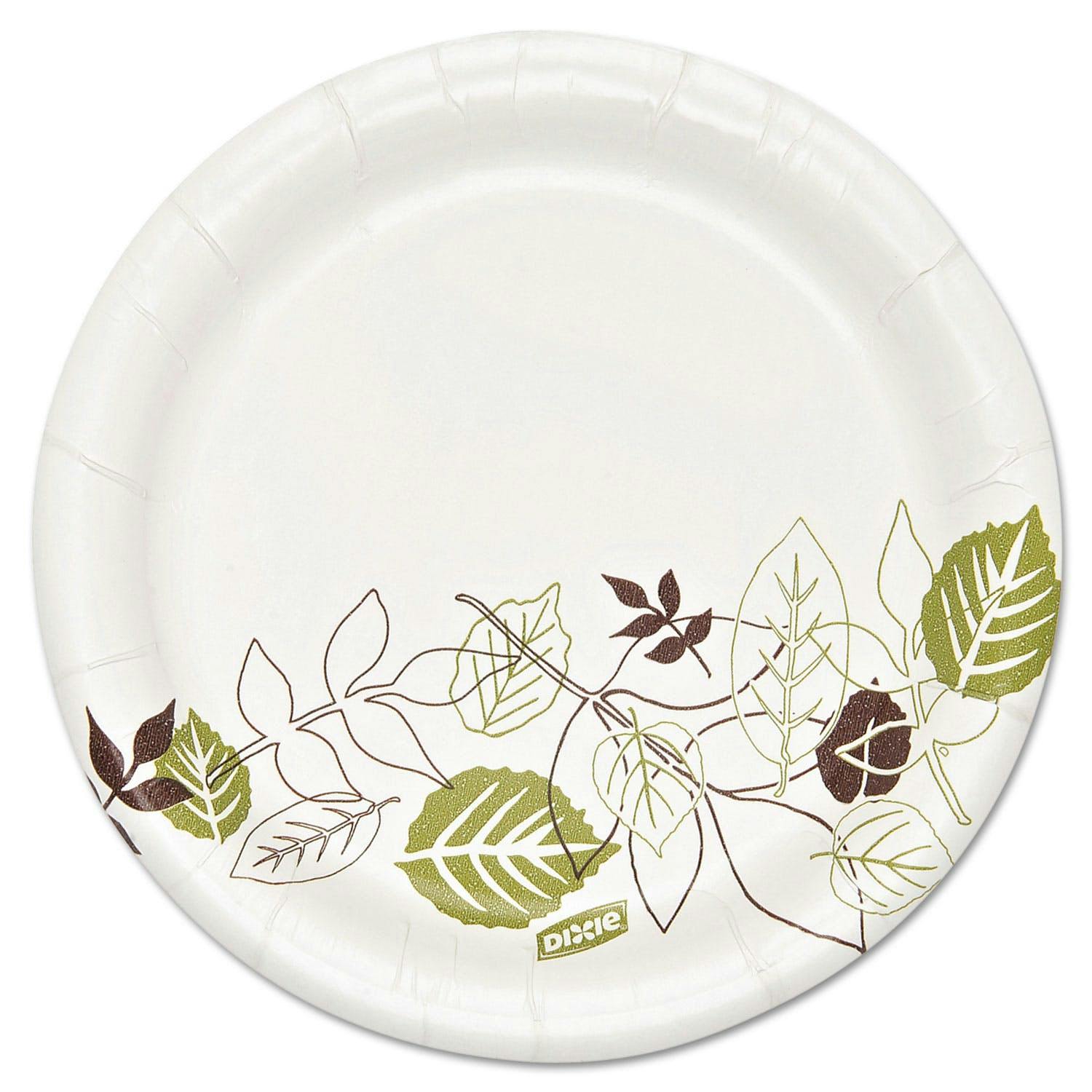 Dixie® Pathways Soak Proof Shield Paper Plates - Trinity Packaging Supply