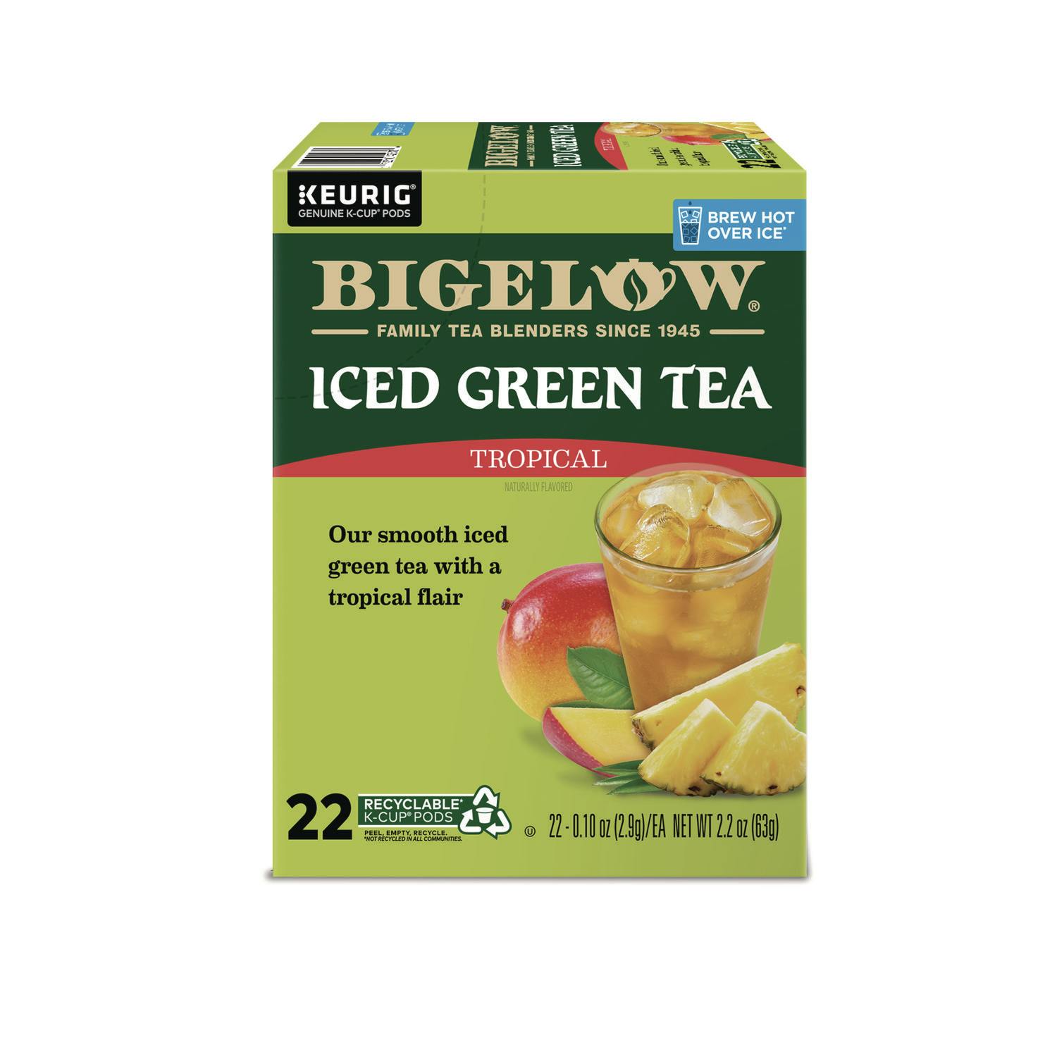 Bigelow® Tropical Iced Green Tea - Trinity Packaging Supply