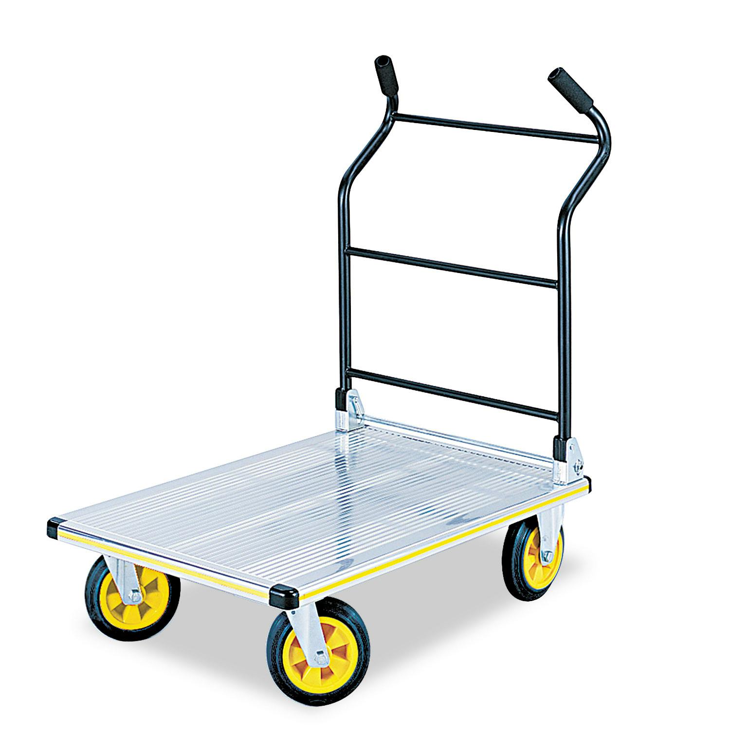 Safco® Stow-Away® 1000 lb Platform Truck - Trinity Packaging Supply
