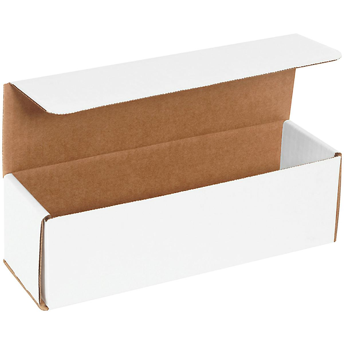 10 x 3 x 2 White Corrugated Mailers